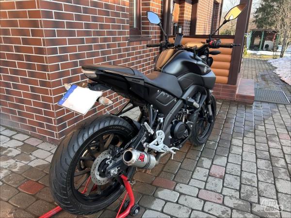 Black Yamaha MT 2020 in Klaipeda, with an engine capacity of 0.13 L and mileage of 16 thousand km for 3490 €, photo 5 on AUTOMOTO.COM.LV