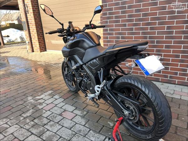 Black Yamaha MT 2020 in Klaipeda, with an engine capacity of 0.13 L and mileage of 16 thousand km for 3490 €, photo 9 on AUTOMOTO.COM.LV