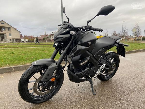 Melns Yamaha MT 2023 Klaipėda, ar dzinēja tilpumu 0.13 L un nobraukumu 1 tūkst. km par 4400 €, foto 1 vietnē AUTOMOTO.COM.LV
