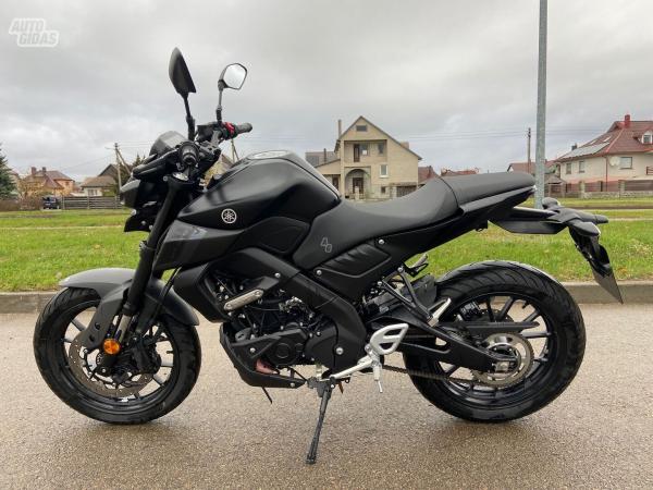 Melns Yamaha MT 2023 Klaipėda, ar dzinēja tilpumu 0.13 L un nobraukumu 1 tūkst. km par 4400 €, foto 5 vietnē AUTOMOTO.COM.LV