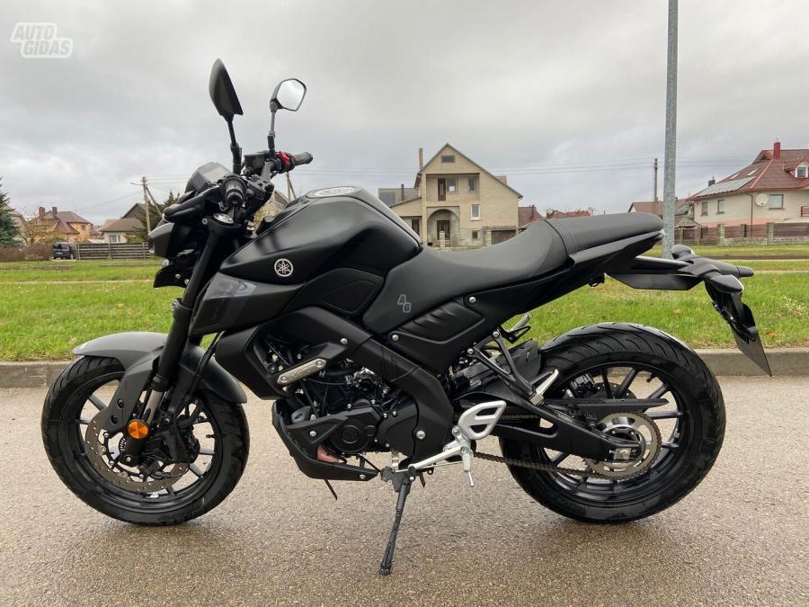 Melns Yamaha MT 2023 Klaipėda, ar dzinēja tilpumu 0.13 L un nobraukumu 1 tūkst. km par 4400 €, foto 6 vietnē AUTOMOTO.COM.LV