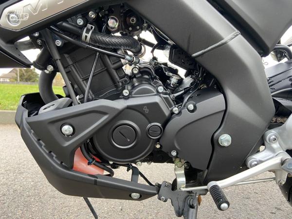 Melns Yamaha MT 2023 Klaipėda, ar dzinēja tilpumu 0.13 L un nobraukumu 1 tūkst. km par 4400 €, foto 10 vietnē AUTOMOTO.COM.LV