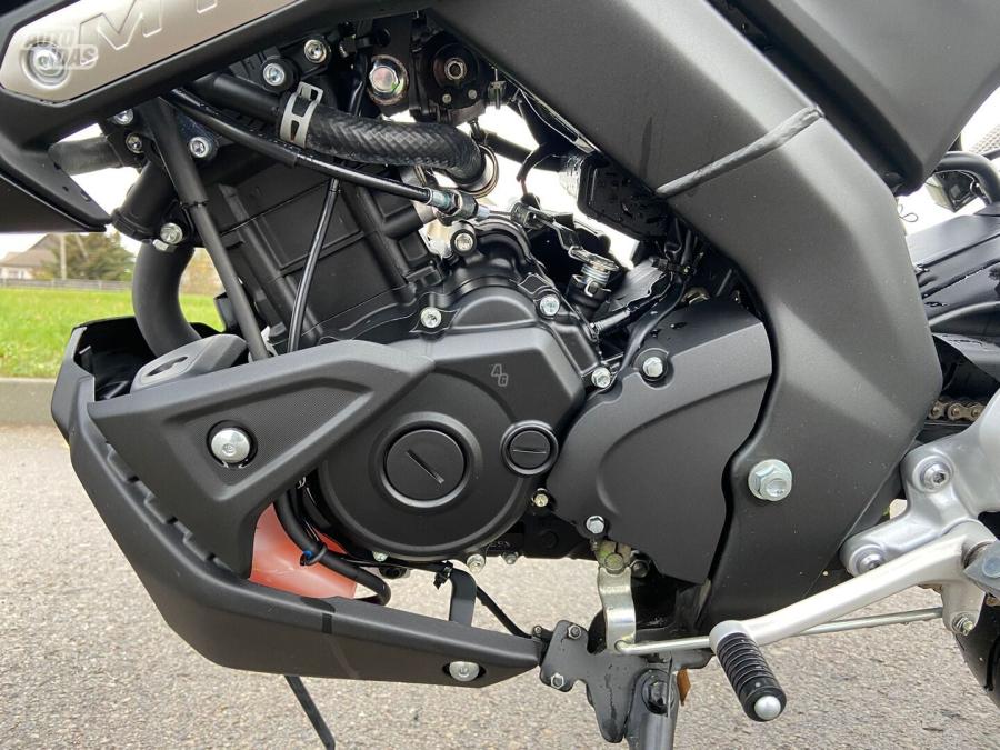Melns Yamaha MT 2023 Klaipėda, ar dzinēja tilpumu 0.13 L un nobraukumu 1 tūkst. km par 4400 €, foto 11 vietnē AUTOMOTO.COM.LV