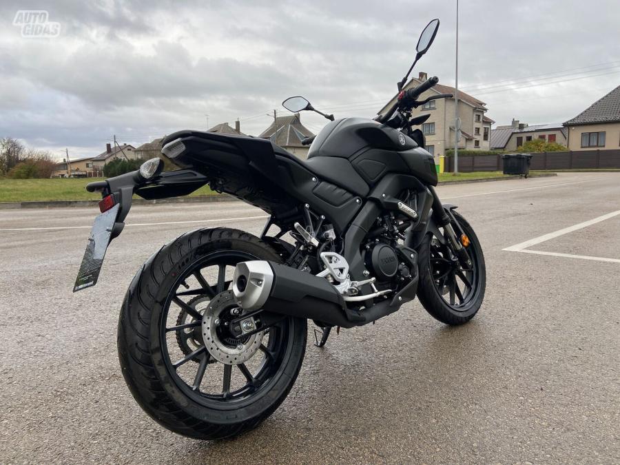 Melns Yamaha MT 2023 Klaipėda, ar dzinēja tilpumu 0.13 L un nobraukumu 1 tūkst. km par 4400 €, foto 14 vietnē AUTOMOTO.COM.LV