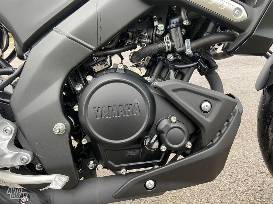 Melns Yamaha MT 2023 Klaipėda, ar dzinēja tilpumu 0.13 L un nobraukumu 1 tūkst. km par 4400 €, foto 19 vietnē AUTOMOTO.COM.LV