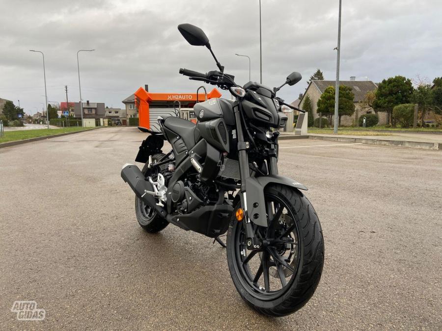 Melns Yamaha MT 2023 Klaipėda, ar dzinēja tilpumu 0.13 L un nobraukumu 1 tūkst. km par 4400 €, foto 20 vietnē AUTOMOTO.COM.LV