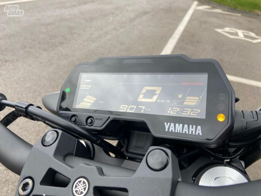 Melns Yamaha MT 2023 Klaipėda, ar dzinēja tilpumu 0.13 L un nobraukumu 1 tūkst. km par 4400 €, foto 21 vietnē AUTOMOTO.COM.LV