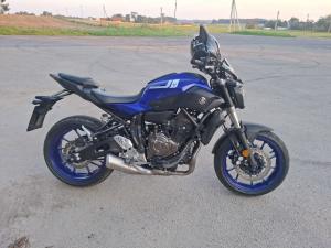 Blue Yamaha MT 2018 in Silale, with an engine capacity of 0.70 L and mileage of 25 thousand km for 4800 €, photo 2 on AUTOMOTO.COM.LV
