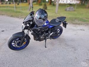 Blue Yamaha MT 2018 in Silale, with an engine capacity of 0.70 L and mileage of 25 thousand km for 4800 €, photo 6 on AUTOMOTO.COM.LV