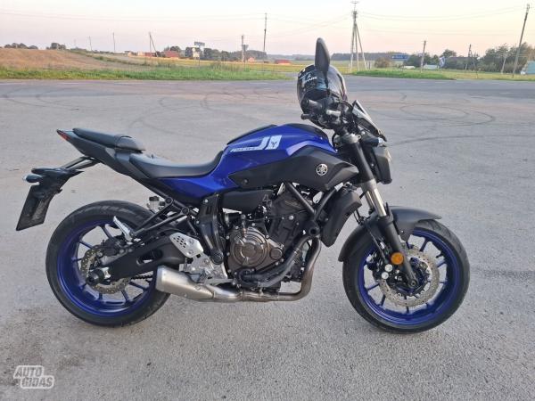 Blue Yamaha MT 2018 in Silale, with an engine capacity of 0.70 L and mileage of 25 thousand km for 4800 €, photo 7 on AUTOMOTO.COM.LV