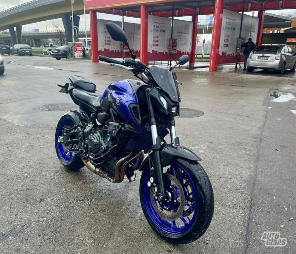 Zils Yamaha MT 2021 Klaipėda, ar dzinēja tilpumu 0.70 L un nobraukumu 7 tūkst. km par 5999 €, foto 1 vietnē AUTOMOTO.COM.LV