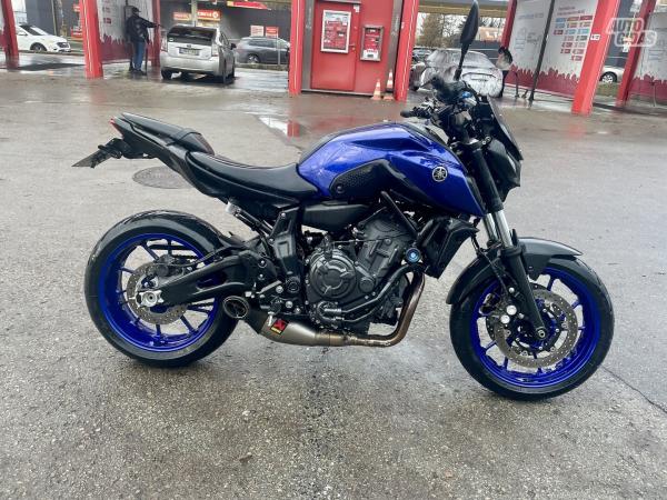 Zils Yamaha MT 2021 Klaipėda, ar dzinēja tilpumu 0.70 L un nobraukumu 7 tūkst. km par 5999 €, foto 2 vietnē AUTOMOTO.COM.LV
