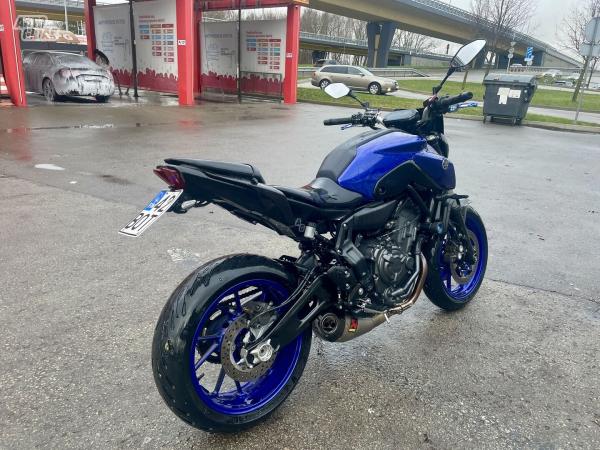 Zils Yamaha MT 2021 Klaipėda, ar dzinēja tilpumu 0.70 L un nobraukumu 7 tūkst. km par 5999 €, foto 3 vietnē AUTOMOTO.COM.LV