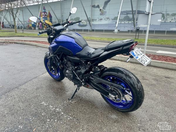 Zils Yamaha MT 2021 Klaipėda, ar dzinēja tilpumu 0.70 L un nobraukumu 7 tūkst. km par 5999 €, foto 4 vietnē AUTOMOTO.COM.LV