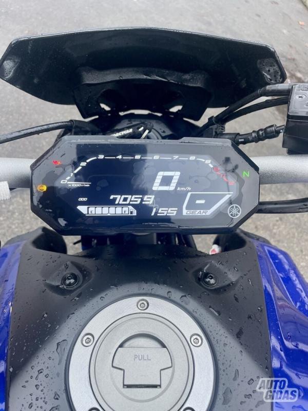 Zils Yamaha MT 2021 Klaipėda, ar dzinēja tilpumu 0.70 L un nobraukumu 7 tūkst. km par 5999 €, foto 6 vietnē AUTOMOTO.COM.LV