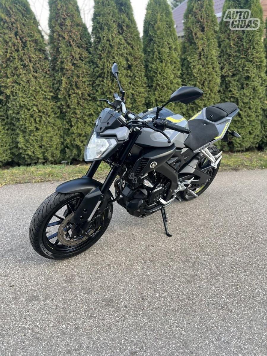 Grey Yamaha MT 2018 in Prienai, with an engine capacity of 0.13 L and mileage of 21 thousand km for 2750 €, photo 2 on AUTOMOTO.COM.LV