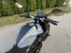 Grey Yamaha MT 2018 in Prienai, with an engine capacity of 0.13 L and mileage of 21 thousand km for 2750 €, photo 9 on AUTOMOTO.COM.LV