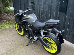 Pelēks Yamaha MT 2018 Prienai, ar dzinēja tilpumu 0.13 L un nobraukumu 12 tūkst. km par 2790 €, foto 5 vietnē AUTOMOTO.COM.LV