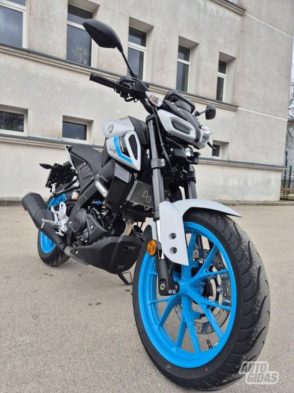 Pelēks Yamaha MT 2025 Raseiniai, ar dzinēja tilpumu 0.13 L un nobraukumu 2 tūkst. km par 4700 €, foto 5 vietnē AUTOMOTO.COM.LV