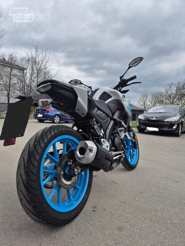 Pelēks Yamaha MT 2025 Raseiniai, ar dzinēja tilpumu 0.13 L un nobraukumu 2 tūkst. km par 4700 €, foto 7 vietnē AUTOMOTO.COM.LV