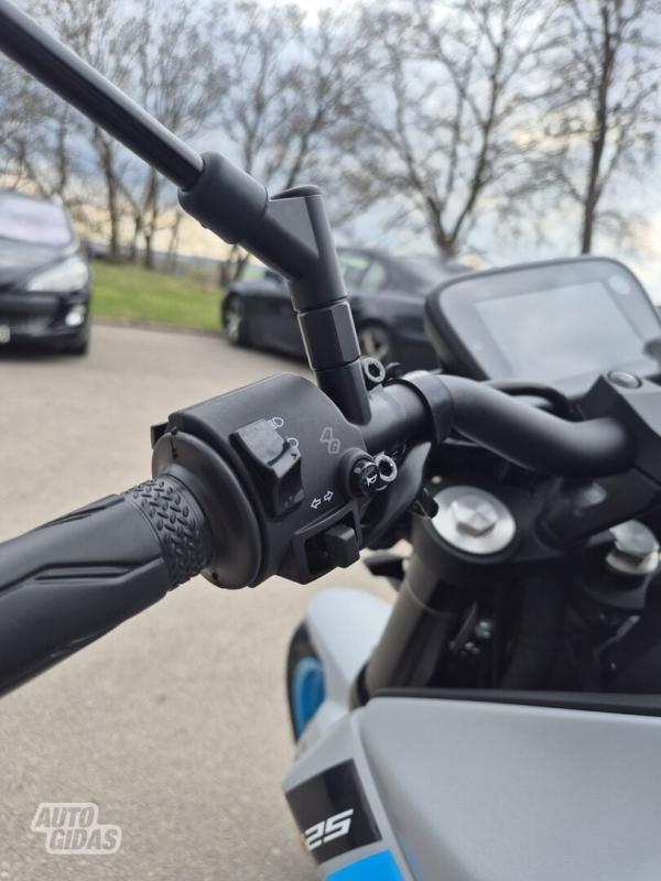 Pelēks Yamaha MT 2025 Raseiniai, ar dzinēja tilpumu 0.13 L un nobraukumu 2 tūkst. km par 4700 €, foto 10 vietnē AUTOMOTO.COM.LV