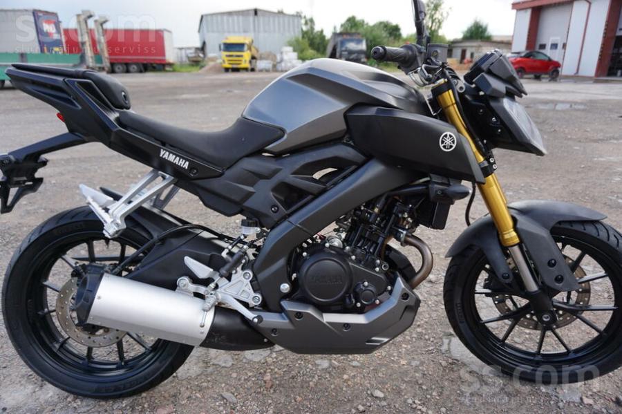 Yamaha MT 2017 in Bauska, with an engine capacity of 0.13 L and mileage of 0 thousand km for 2700 €, photo 9 on AUTOMOTO.COM.LV