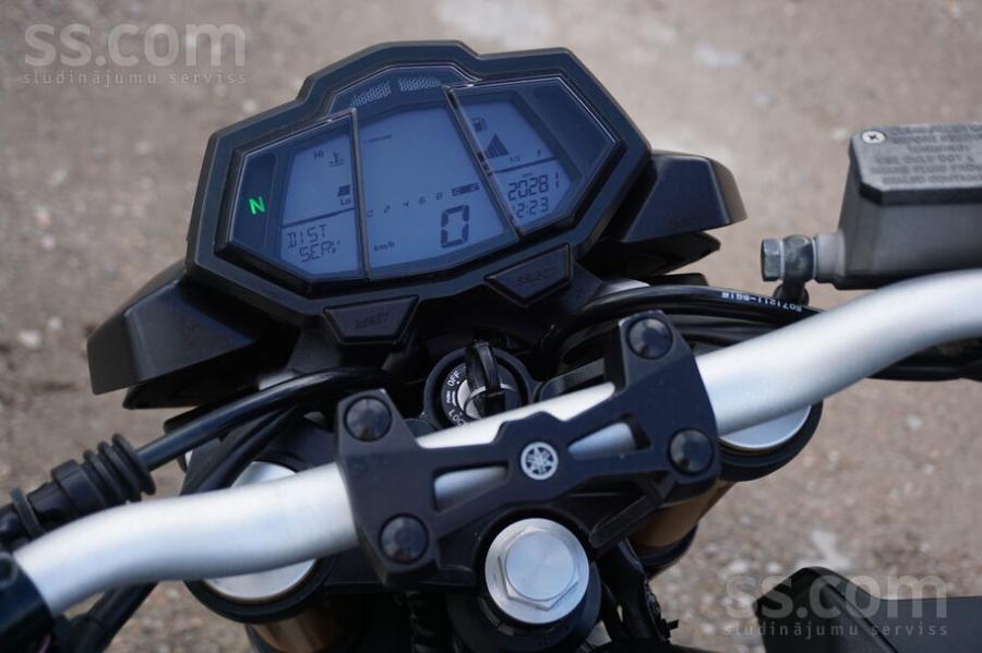Yamaha MT 2017 in Bauska, with an engine capacity of 0.13 L and mileage of 0 thousand km for 2700 €, photo 10 on AUTOMOTO.COM.LV