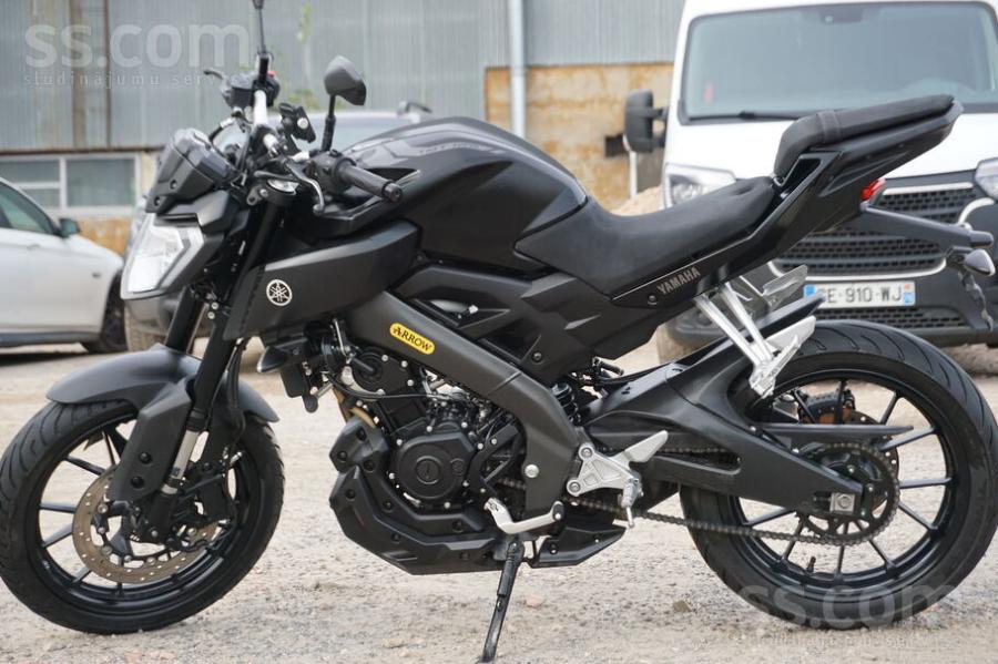 Yamaha MT 2017 in Bauska, with an engine capacity of 0.13 L and mileage of 0 thousand km for 2700 €, photo 3 on AUTOMOTO.COM.LV