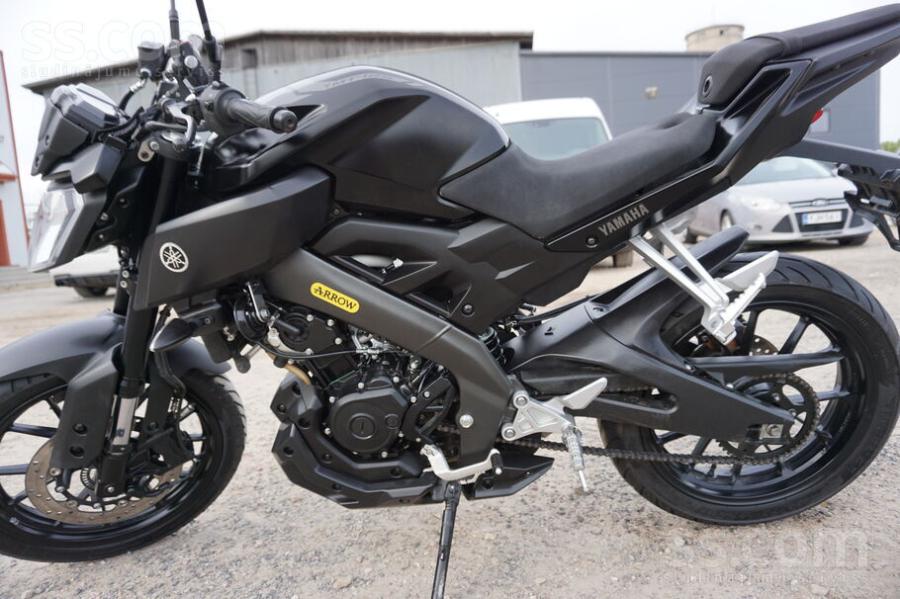 Yamaha MT 2017 in Bauska, with an engine capacity of 0.13 L and mileage of 0 thousand km for 2700 €, photo 4 on AUTOMOTO.COM.LV
