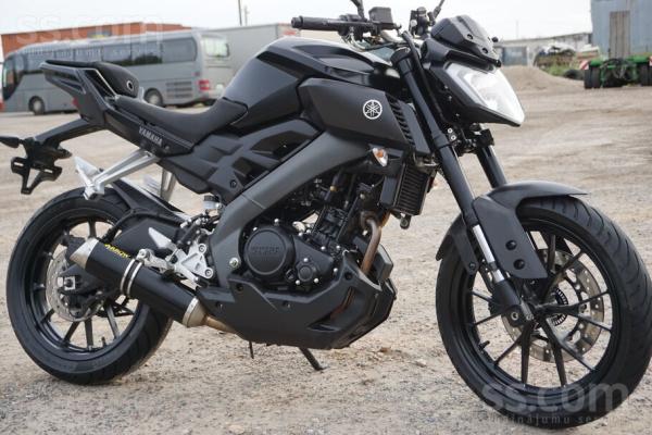 Yamaha MT 2017 in Bauska, with an engine capacity of 0.13 L and mileage of 0 thousand km for 2700 €, photo 7 on AUTOMOTO.COM.LV