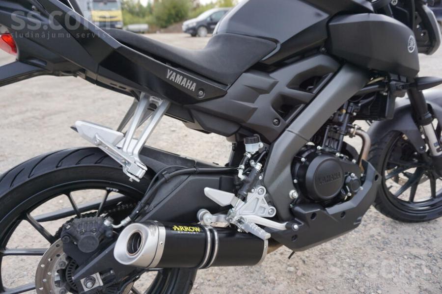 Yamaha MT 2017 in Bauska, with an engine capacity of 0.13 L and mileage of 0 thousand km for 2700 €, photo 9 on AUTOMOTO.COM.LV