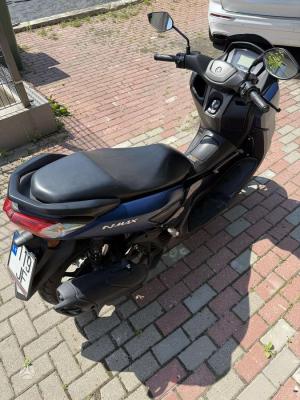 Blue Yamaha N-MAX 125 2021 in Kaunas, with an engine capacity of 0.00 L and mileage of 6 thousand km for 2800 €, photo 3 on AUTOMOTO.COM.LV