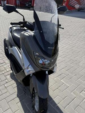 Pelēks Yamaha N-MAX 125 2016 Mažeikiai, ar dzinēja tilpumu 0.13 L un nobraukumu 23 tūkst. km par 1950 €, foto 3 vietnē AUTOMOTO.COM.LV