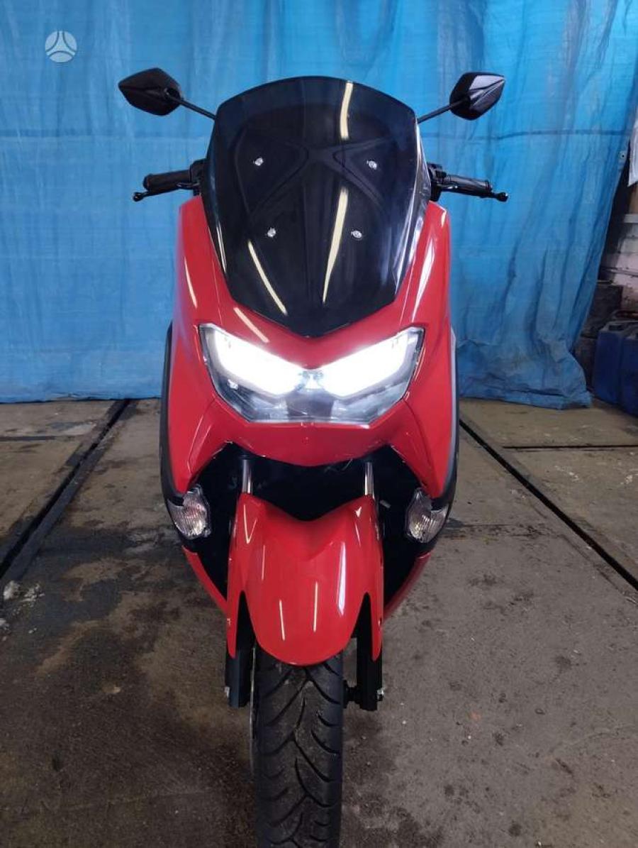 Sarkans Yamaha N-MAX 125 2024 Šauļi, ar dzinēja tilpumu 0.13 L un nobraukumu 3 tūkst. km par 2650 €, foto 1 vietnē AUTOMOTO.COM.LV