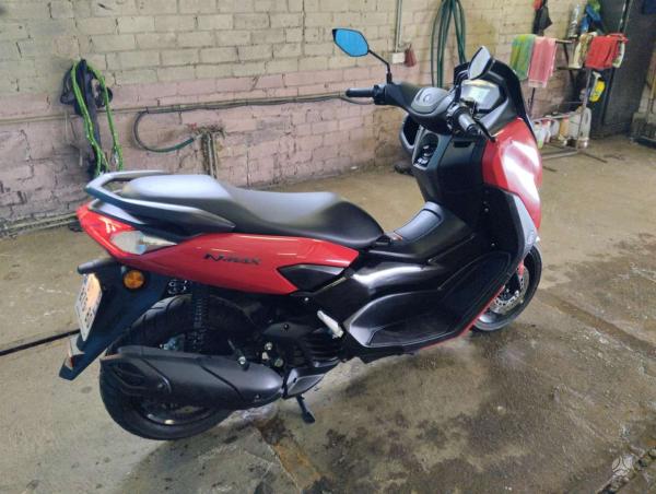 Красный Ямаха N-MAX 125 2024 в Шяуляй, объемом двигателя 0.13 л и пробегом 3 тыс. км за 2650 €, фото 11 на AUTOMOTO.COM.LV