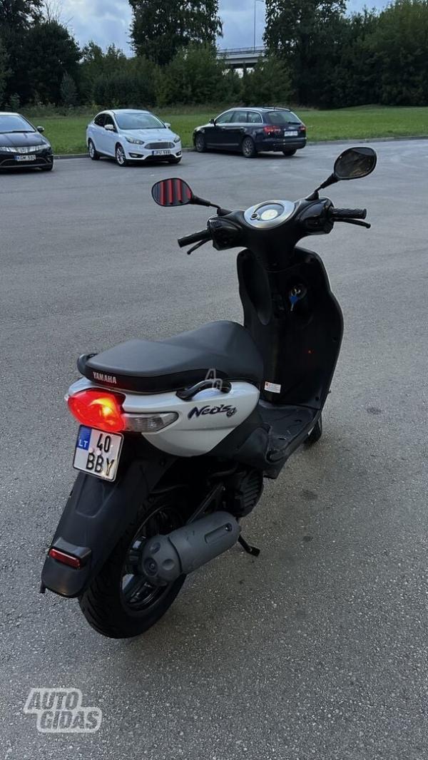 White Yamaha Neos 2014 in Kretinga, with an engine capacity of 0.00 L and mileage of 26 thousand km for 900 €, photo 3 on AUTOMOTO.COM.LV
