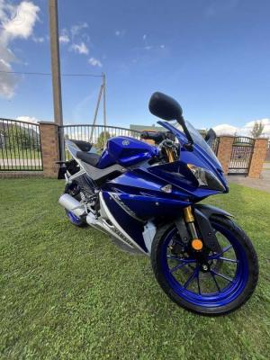 Синий Ямаха R 125 2017 в Шяуляй, объемом двигателя 0.13 л и пробегом 18 тыс. км за 3000 €, фото 8 на AUTOMOTO.COM.LV