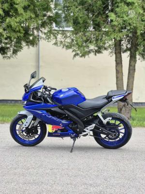 Blue Yamaha R 125 2020 in Prienai, with an engine capacity of 0.13 L and mileage of 24 thousand km for 3150 €, photo 7 on AUTOMOTO.COM.LV