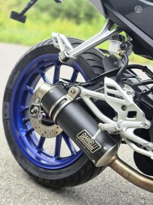 Blue Yamaha R 125 2020 in Prienai, with an engine capacity of 0.13 L and mileage of 24 thousand km for 3150 €, photo 9 on AUTOMOTO.COM.LV