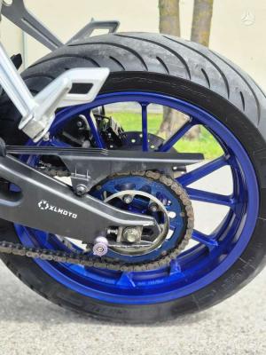Blue Yamaha R 125 2020 in Prienai, with an engine capacity of 0.13 L and mileage of 24 thousand km for 3150 €, photo 19 on AUTOMOTO.COM.LV