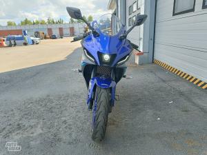 Blue Yamaha R 125 2024 in Klaipeda, with an engine capacity of 0.13 L and mileage of 6 thousand km for 4900 €, photo 4 on AUTOMOTO.COM.LV