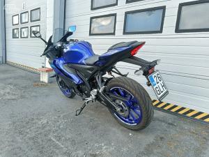 Blue Yamaha R 125 2024 in Klaipeda, with an engine capacity of 0.13 L and mileage of 6 thousand km for 4900 €, photo 7 on AUTOMOTO.COM.LV