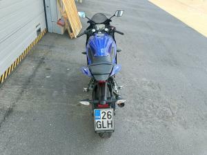 Blue Yamaha R 125 2024 in Klaipeda, with an engine capacity of 0.13 L and mileage of 6 thousand km for 4900 €, photo 10 on AUTOMOTO.COM.LV