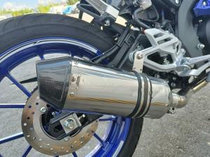 Blue Yamaha R 125 2024 in Klaipeda, with an engine capacity of 0.13 L and mileage of 6 thousand km for 4900 €, photo 17 on AUTOMOTO.COM.LV