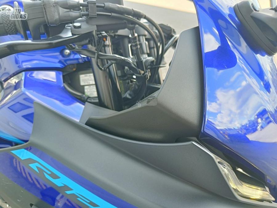 Blue Yamaha R 125 2024 in Klaipeda, with an engine capacity of 0.13 L and mileage of 6 thousand km for 4900 €, photo 22 on AUTOMOTO.COM.LV