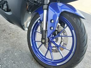Blue Yamaha R 125 2024 in Klaipeda, with an engine capacity of 0.13 L and mileage of 6 thousand km for 4900 €, photo 23 on AUTOMOTO.COM.LV