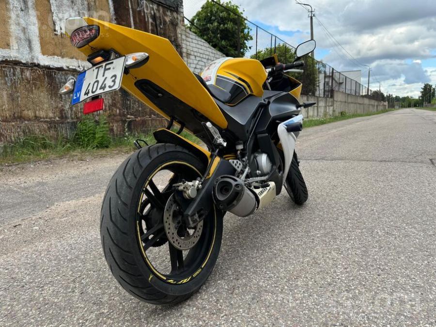 Yamaha R 125 2008 in Riga, with an engine capacity of 0.13 L and mileage of 0 thousand km for 1750 €, photo 6 on AUTOMOTO.COM.LV