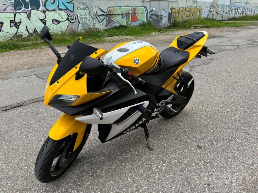 Yamaha R 125 2008 in Riga, with an engine capacity of 0.13 L and mileage of 0 thousand km for 1750 €, photo 7 on AUTOMOTO.COM.LV