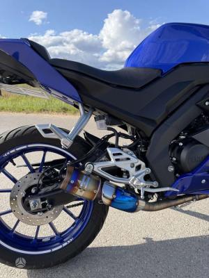 Yamaha R 125 2022 Mažeikiai, ar dzinēja tilpumu 0.13 L un nobraukumu 9 tūkst. km par 4200 €, foto 13 vietnē AUTOMOTO.COM.LV