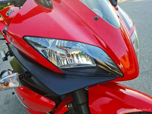 Red Yamaha R 125 2009 in Alytus, with an engine capacity of 0.13 L and mileage of 20 thousand km for 2050 €, photo 10 on AUTOMOTO.COM.LV